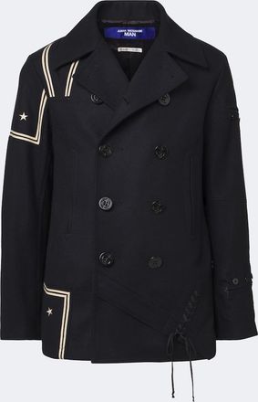 Junya Watanabe Bestickter Blazer aus einem Wollgemisch