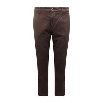Brooksfield Indigo F&auml;rbung Ivy Slim Hose - - Trousers - Herren - Braun - 4XL