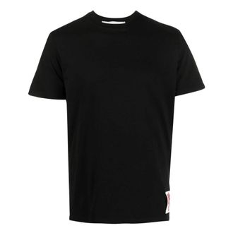 Golden Goose Regular T-Shirt Distressed Cotton Jersey - - Tops - Damen - Schwarzk - M