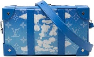 Louis Vuitton Pre-owned Toile sacs-louis-vuitton - Femme - Pre-owned - Bleu - Taille: ONE Size