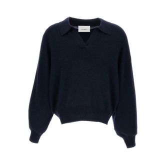 Lisa Yang Damen, Strickwaren, Blau, XSGr&ouml;&szlig;e