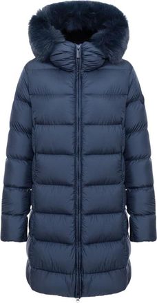 Colmar Caption 22000043E 2XX Piumino Lungo - Femme - Sport - Bleu - Taille: 36 FR