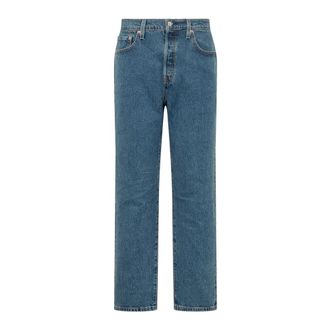Levi's 501 Crop Jeans - - Jeans - Damen - Blau - W27