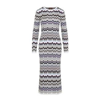 Missoni Langes Kleid - - Dresses - Damen - Mehrfarbig - S