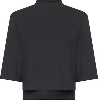 Moncler Femme, Tops, Noir, Taille: 38 FR T-shirts et Polos noirs