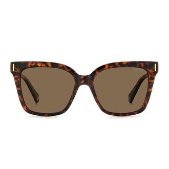 Polaroid Femme, Accessoires, Brun, Taille: 54 MM Lunettes de Soleil Cat-Eye Polaris&eacute;es Mod&egrave;le &Eacute;l&eacute;gant