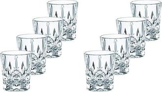 Nachtmann 4-teiliges Schnapsgläser-Set, Stamper/Shotglas, Kristallglas, 55 ml, Noblesse, 100694, Kristall Klar (Packung mit 2)