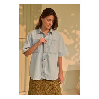 Marlot Paris Chemise Colette Denim - Collection Femme Marlot Paris