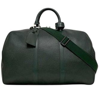 Louis Vuitton unisex, Pre-owned, Vert, Taille: ONE Size Sac Week-end Pre-owned