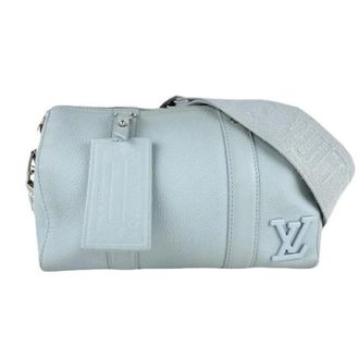 Louis Vuitton Pre-owned Cuir sacs-louis-vuitton - Femme - Pre-owned - Bleu - Taille: ONE Size