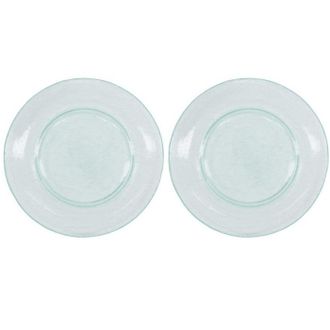 House Doctor 2 St&uuml;ck Rain Dinner Plates - Blau (262680001)