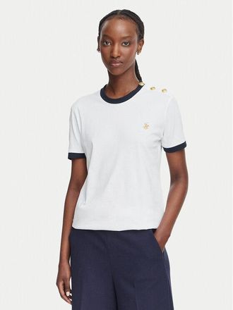 Beverly Hills Polo Club T-Shirt P-SS26W-TS0104 Wei&szlig; Regular Fit