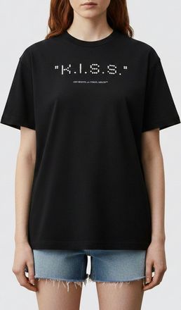 Off-white T-Shirt OFF-WHITE Femme couleur Noir