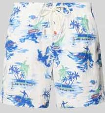 Tommy Hilfiger Badeshorts mit Allover-Muster