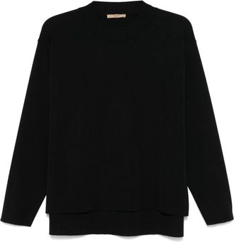 Nuur Pullover aus Merinowolle - Schwarz