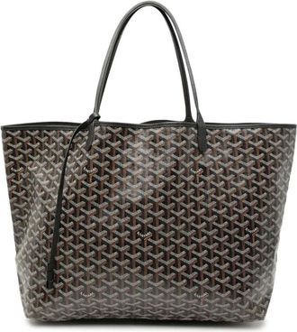 Goyard 2022 Goyardine Saint Louis GM tote bag - Schwarz