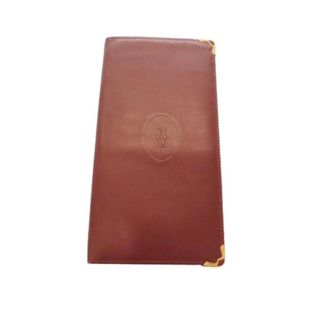 Cartier Pre-owned Long Wallet Leather Long Wallet - Femme - Pre-owned - Rouge - Taille: ONE Size