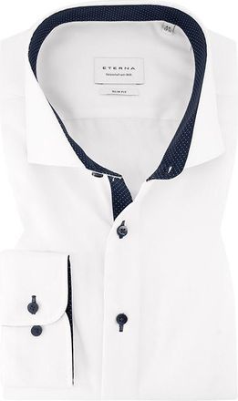 Eterna Herren Hemd weiß Slim Fit