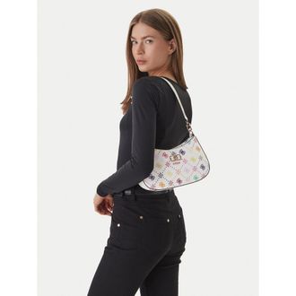 Guess Handtasche Guess Emelie Logo HWGM99 28180 Wei&szlig;