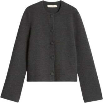 Vanessa Bruno Femme, Pulls, Gris, Taille: 38 FR Firmin Cardigan