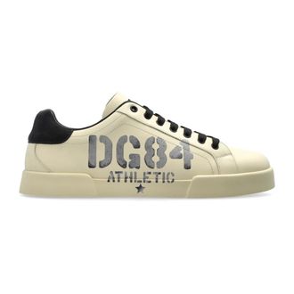 Dolce & Gabbana Portofino Sneakers - - Shoes - Herren - Beige - 42 EU