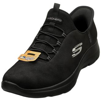 Skechers Damen Summits Unknown Trail Sneaker, Black Mesh/Trim, 40.5 EU