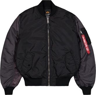 Alpha Industries MA-1 Camo Back Embroidery Bomber Jacket