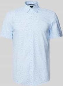 HUGO BOSS Slim Fit Freizeithemd mit 1/2-Arm Modell ROAN