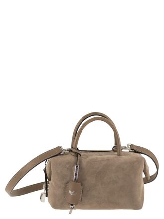 Max Mara Sac Maxmara Holdallssuede en cuir de veau su&eacute;d&eacute;