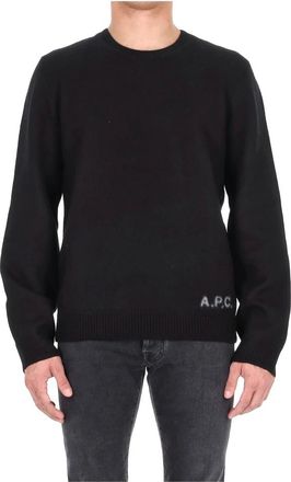 A.P.C. A.p.c., Homme, Pulls, Noir, Taille: S Edward Jumper