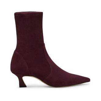 Stuart Weitzman Femme, Chaussures, Rouge, Taille: 38 1/2 EU Vinnie Bootie 50