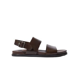 Scarosso Antonio Geschlossene Ledersandalen - - Shoes - Herren - Braun - 40 EU