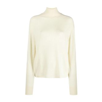 Forte_Forte Vanilla Cashmere Rollkragenpullover - - Knitwear - Damen - Beige - S
