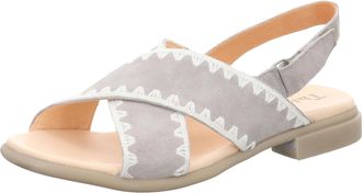 Think Damen KAMAA nachhaltige Sandale, Stahl 2000, 41 EU