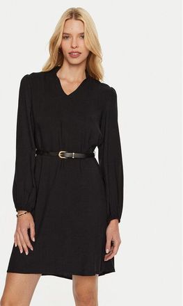 Artigli Kleid für den Alltag ACAB000455 Schwarz Regular Fit