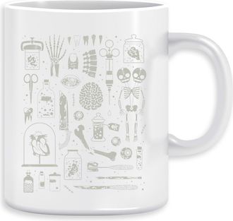Vendax Oddities X-Ray Kaffeebecher Becher Tassen Ceramic Mug Cup