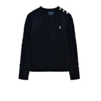 Polo Ralph Lauren Femme, Pulls, Bleu, Taille: 40 FR Maille ras du cou