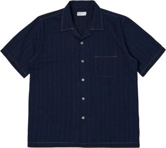 Universal Works Homme, Chemises, Bleu, Taille: XL Road Shirt