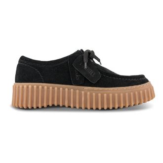 Clarks Premium Wildleder Komfortschuhe - - Shoes - Damen - Schwarzk - 42 EU