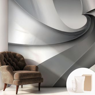 Tulup Carta Da Parati - Fotomurale In Vlies - Per Decorazione Pareti - Per La Cucina Camera Da Letto Per La Soggiorno Spirali Geometriche 250x250 Cm