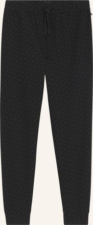 HUGO BOSS Pyjamas Unterteil Waffleaop Cuff Pants schwarz