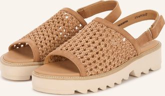 Paul Green Sandalen braun