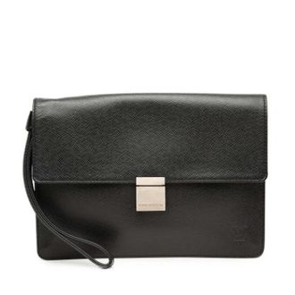 Louis Vuitton Pre-owned Selenga Clutch - - Pre-owned - Damen - Schwarzk - ONE SIZE