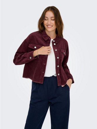 Only Cordjacke ONLMARINA-ENY L/S CORD JACKET PNT NOOS Baumwolle
