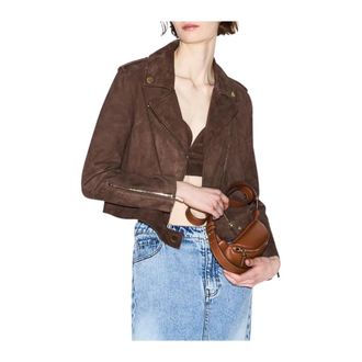 A|X Armani Exchange Femme, Vestes, Brun, Taille: 38 FR Blouson Jacket