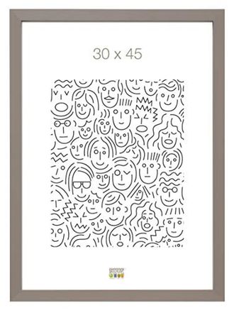 Deknudt Frames s45pk3 Bilderrahmen, Holz, Taupe/Beige 30 x 40 cm