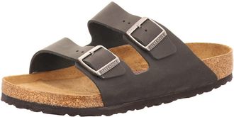 Birkenstock Arizona 752481, Damen Badeschuhe, Schwarz (black 752481), 37 EU (4.5 UK)
