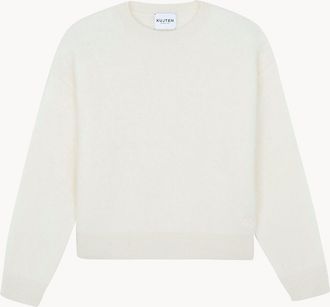 Kujten Pull cachemire femme col rond, 4 fils - Pull Loty