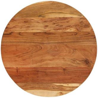vidaXL Vidaxl - Beistelltisch 60x(42-62) cm Massivholz Akazie und Gusseisen