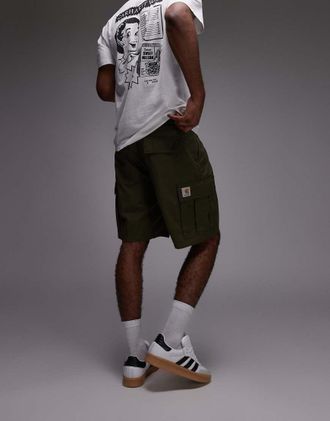 Carhartt Work in Progress Cole - Short cargo - Kaki-Vert